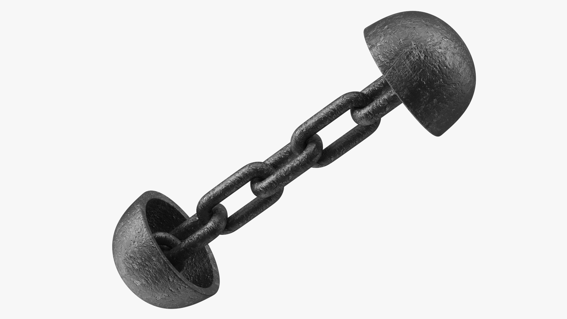 French Chain Shot Cannon Projectile 3D - TurboSquid 2181318