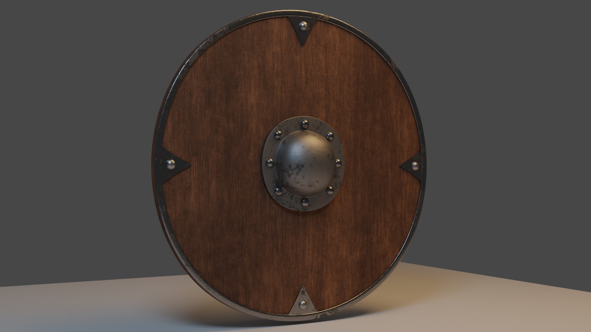 3D Viking Shield Model - TurboSquid 1558138