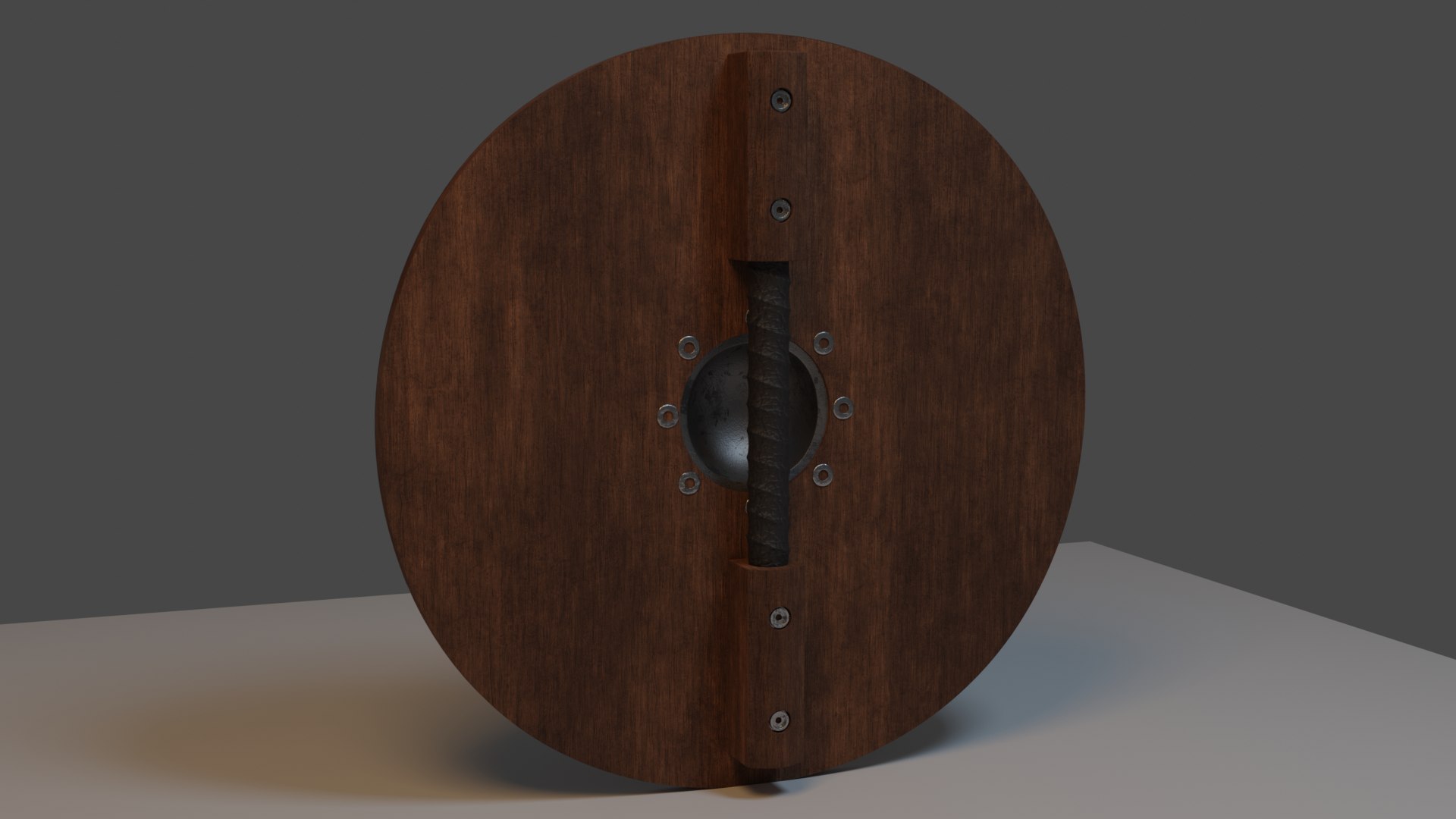 3D Viking Shield Model - TurboSquid 1558138