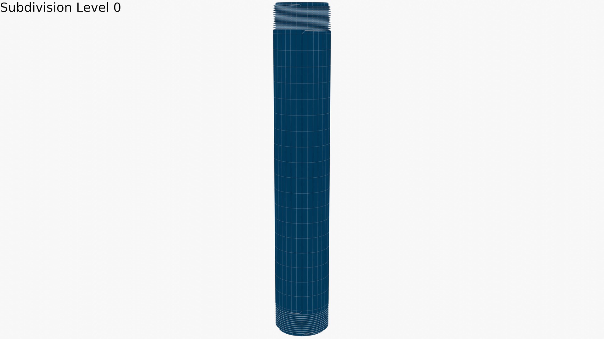 3D PVC Pipe Male - TurboSquid 2093844