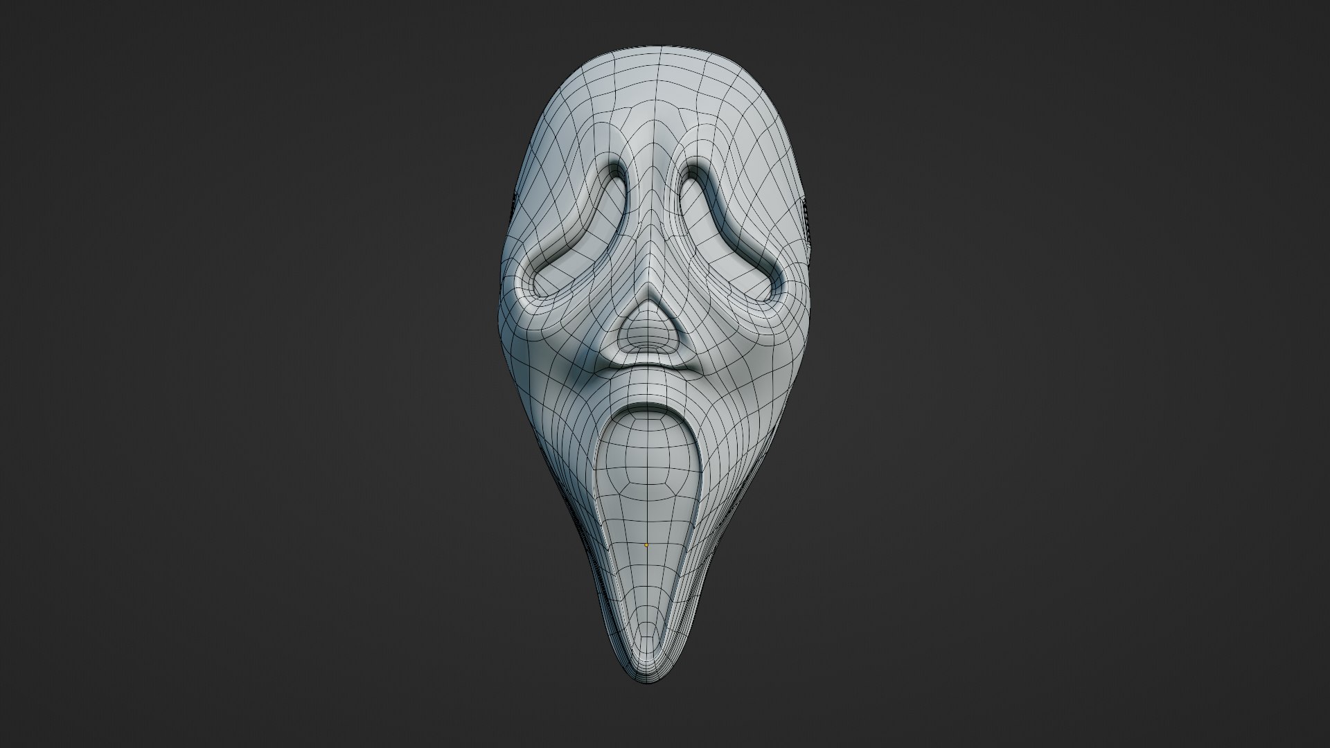 Ghostface Mask 3D Model - TurboSquid 2018603
