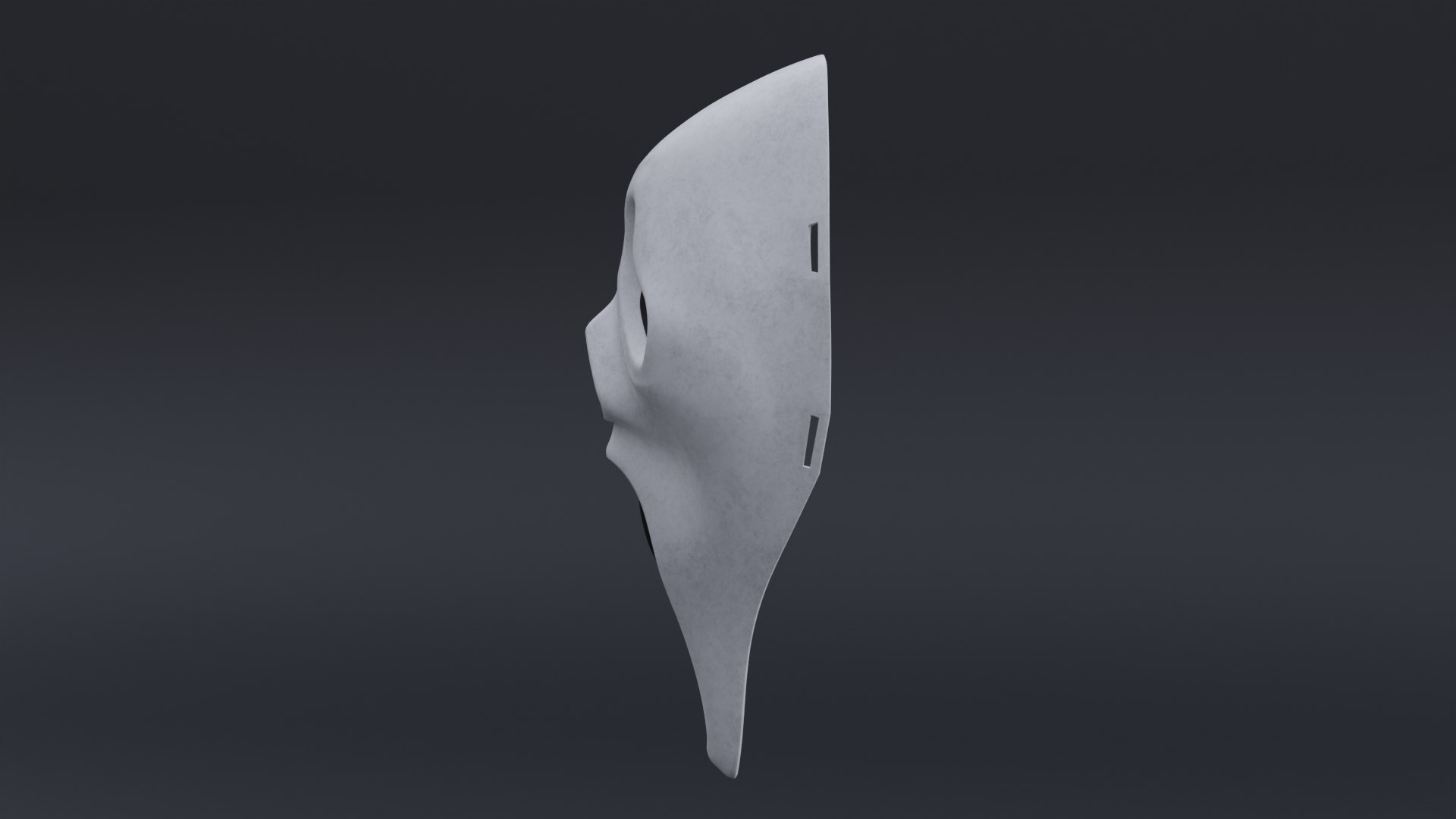 Ghostface Mask 3D Model - TurboSquid 2018603
