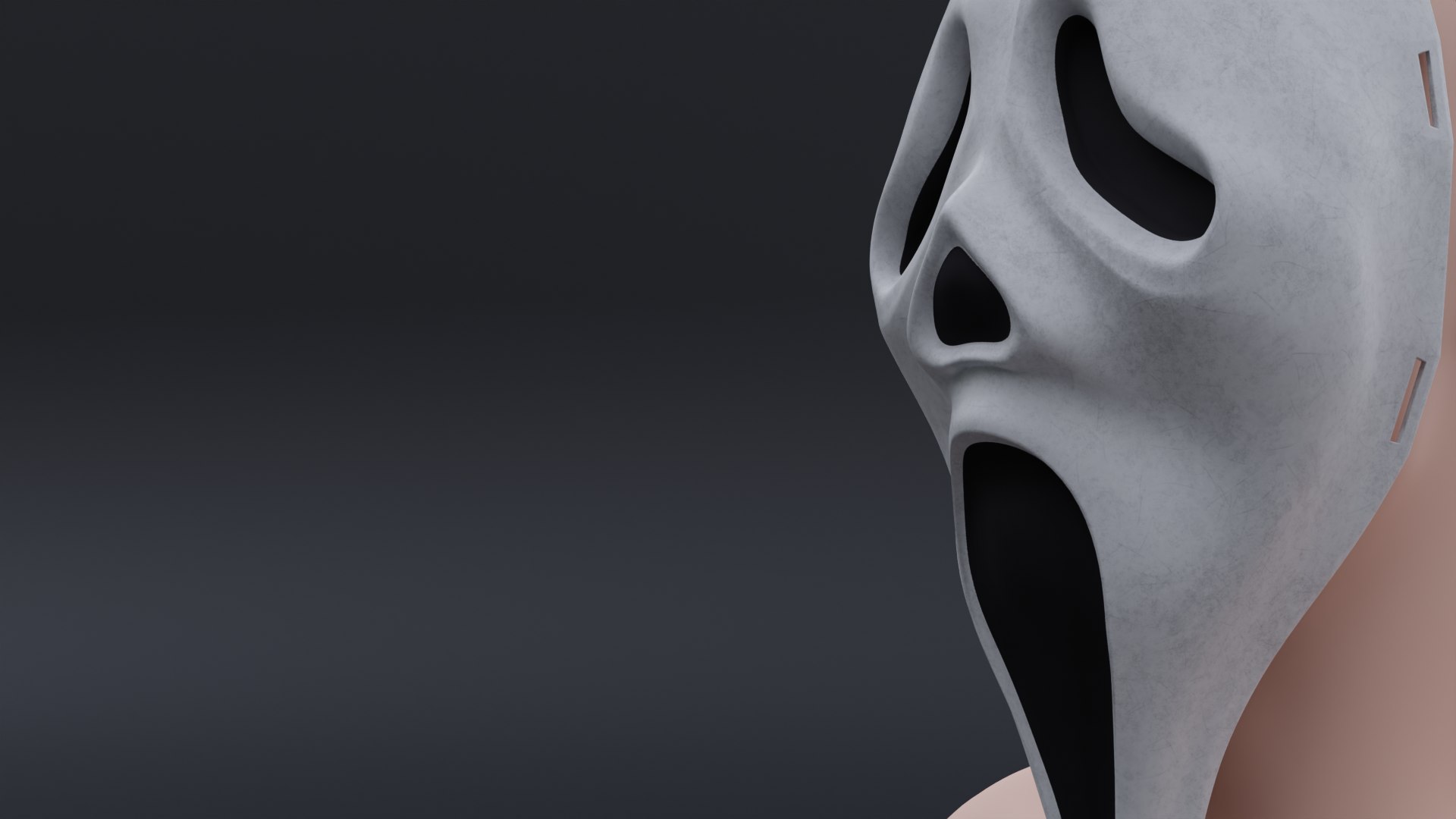 Ghostface Mask 3D Model - TurboSquid 2018603