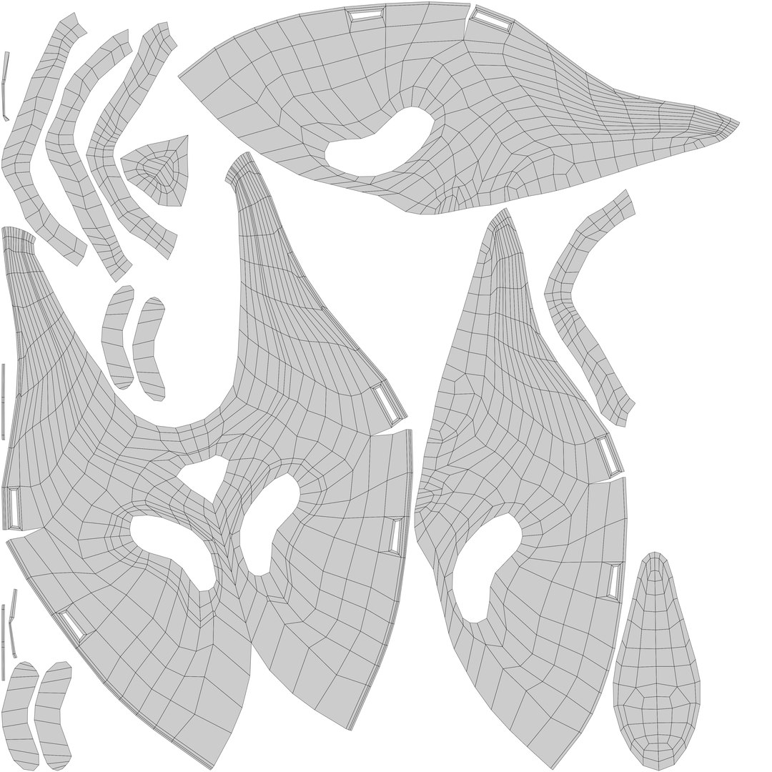 Ghostface Mask 3D Model - TurboSquid 2018603