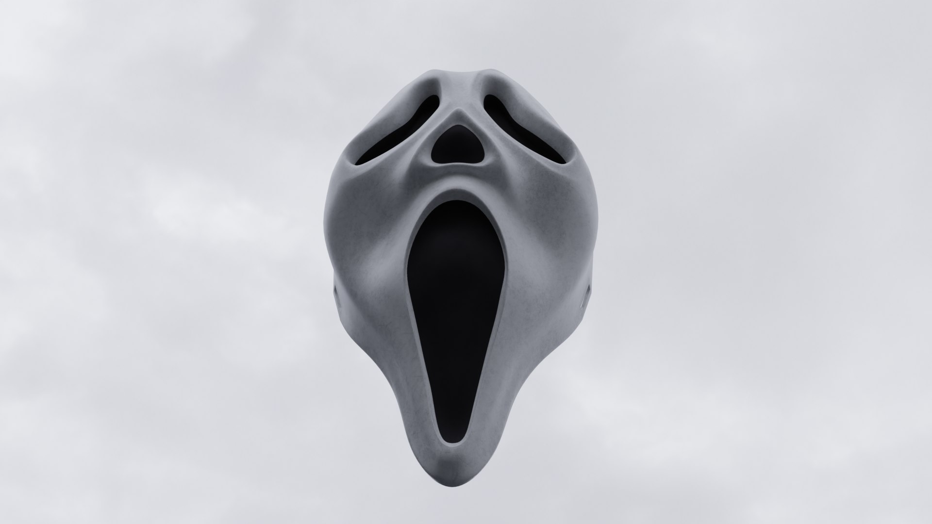 Ghostface Mask 3D Model - TurboSquid 2018603