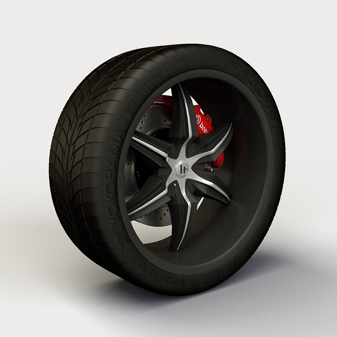 Helo 866 Rim 3d Model