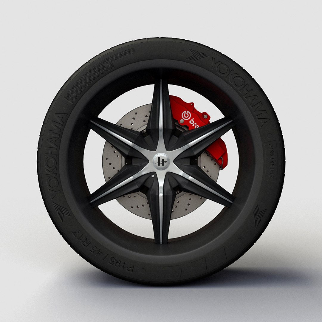 Helo 866 Rim 3d Model