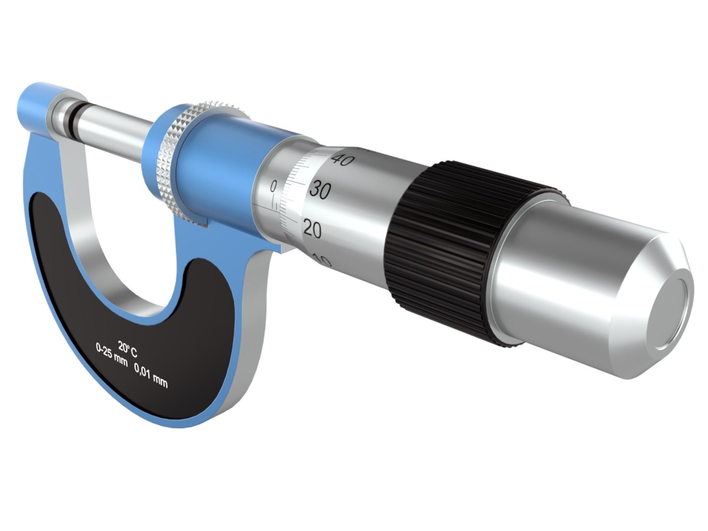 3D Micrometer - TurboSquid 1361872
