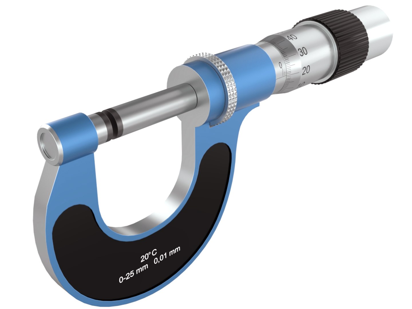 3D Micrometer - TurboSquid 1361872