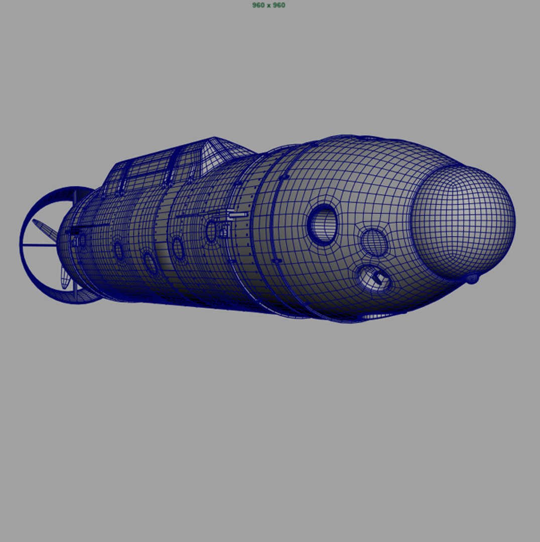 3D navy submarine - TurboSquid 1340758