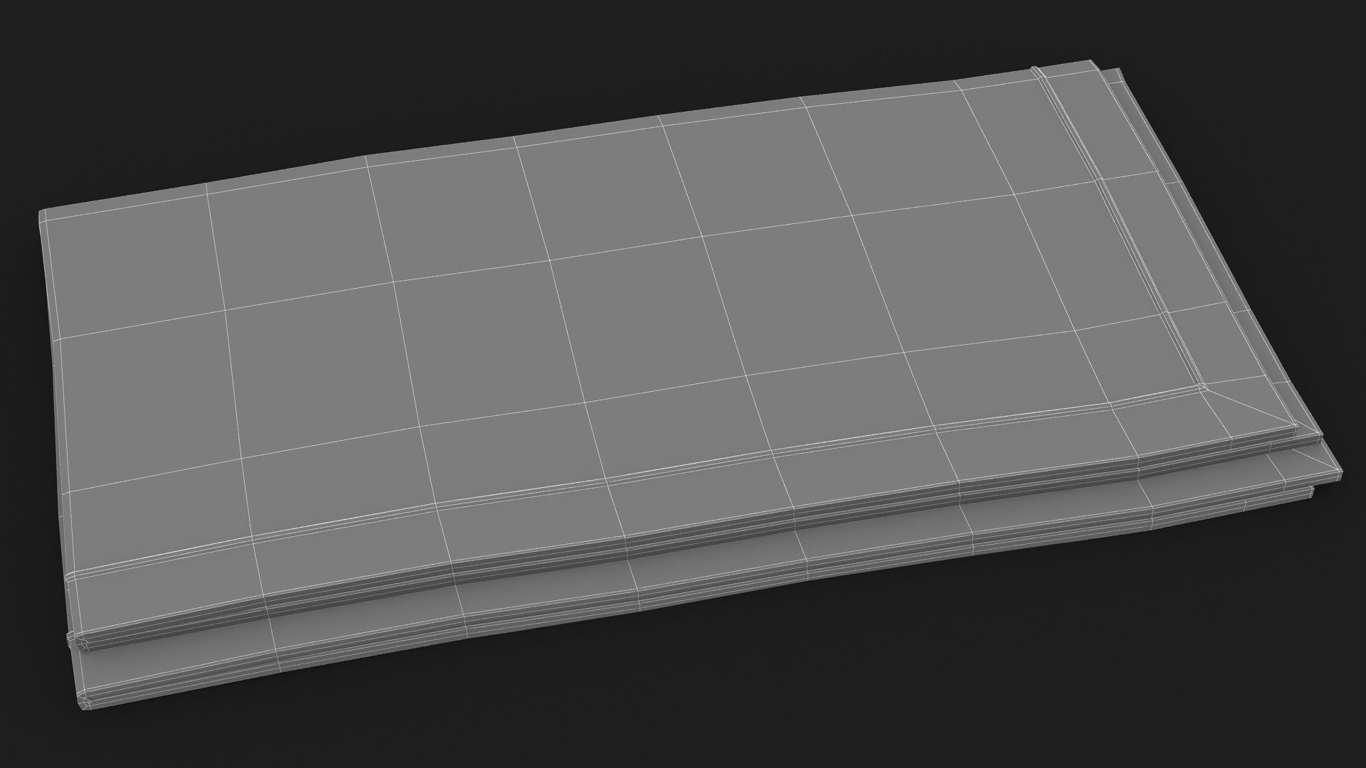 3D Realistic Folded Napkin 2 - TurboSquid 1499553