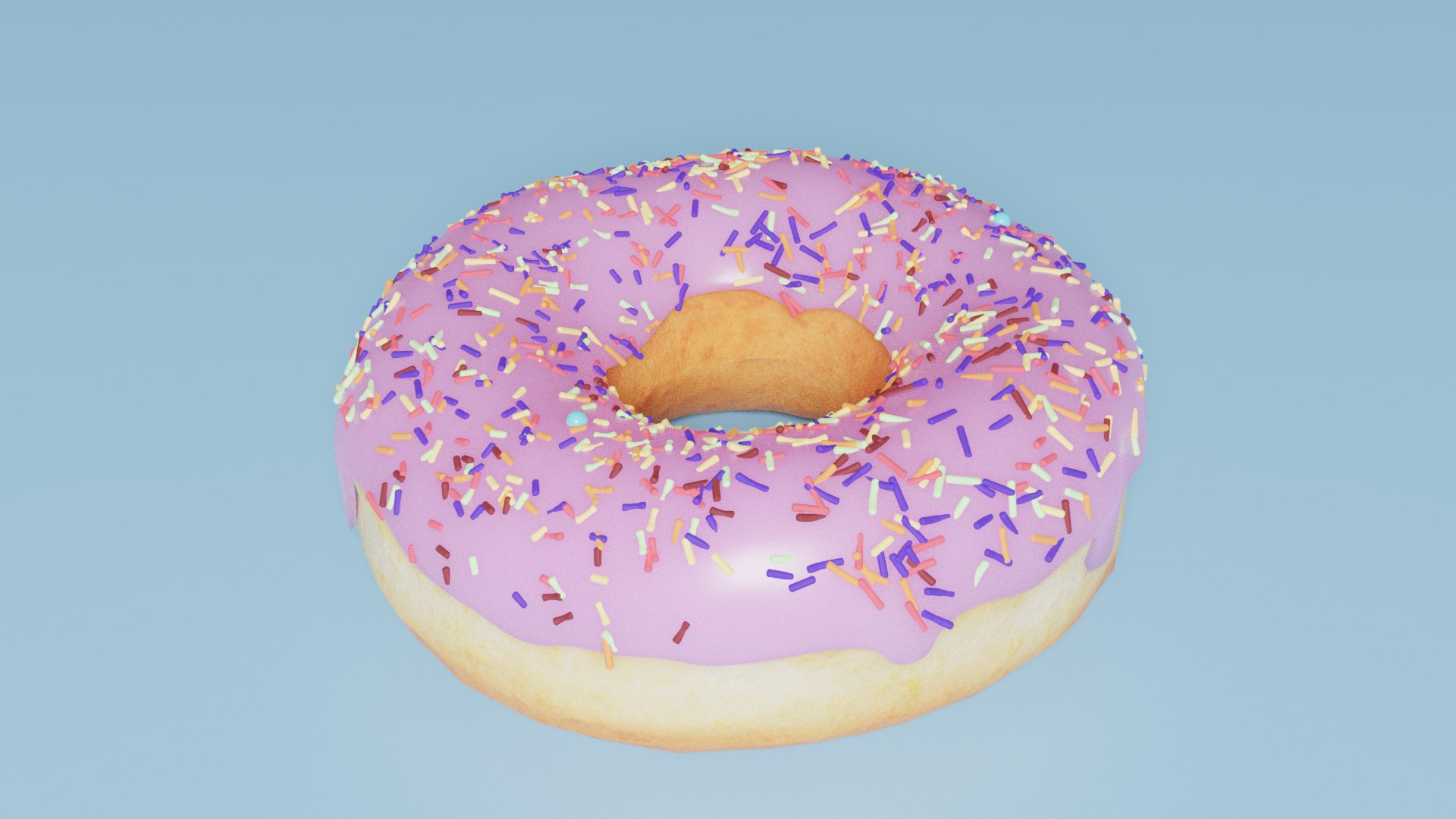 Donut 3D Model - TurboSquid 1594357