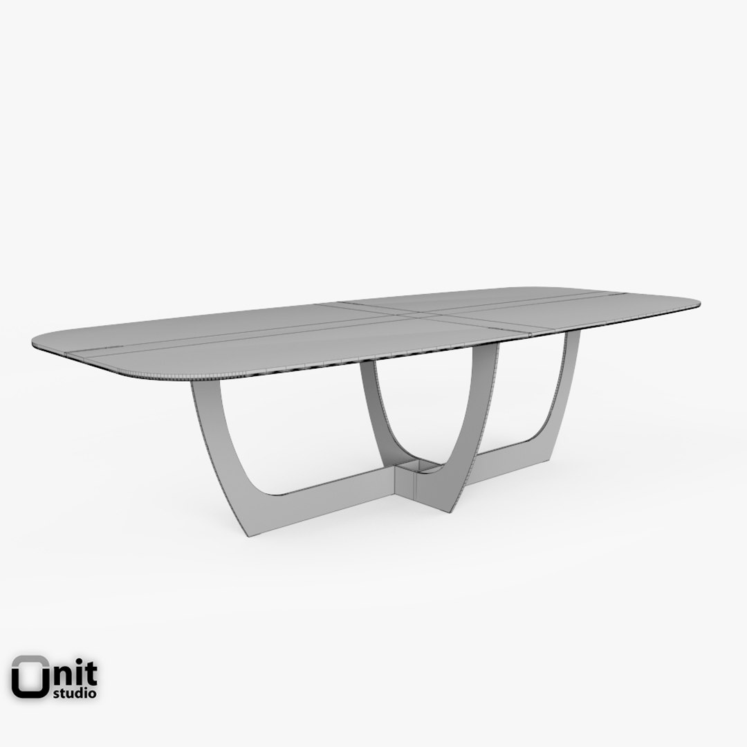 3d Model Romeo Table Furniture Baxter