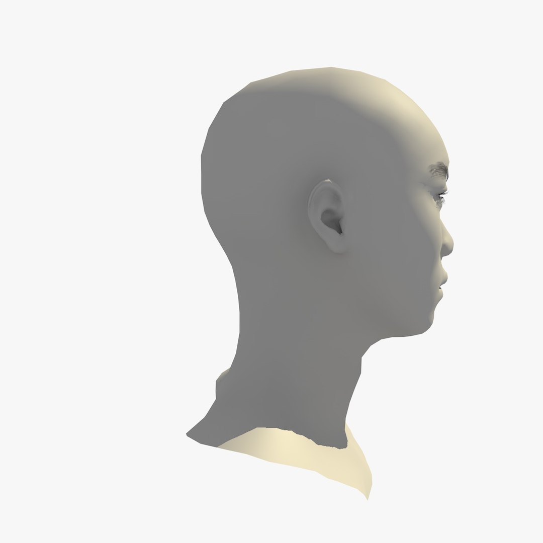 3D model realistic head base mesh - TurboSquid 1438195
