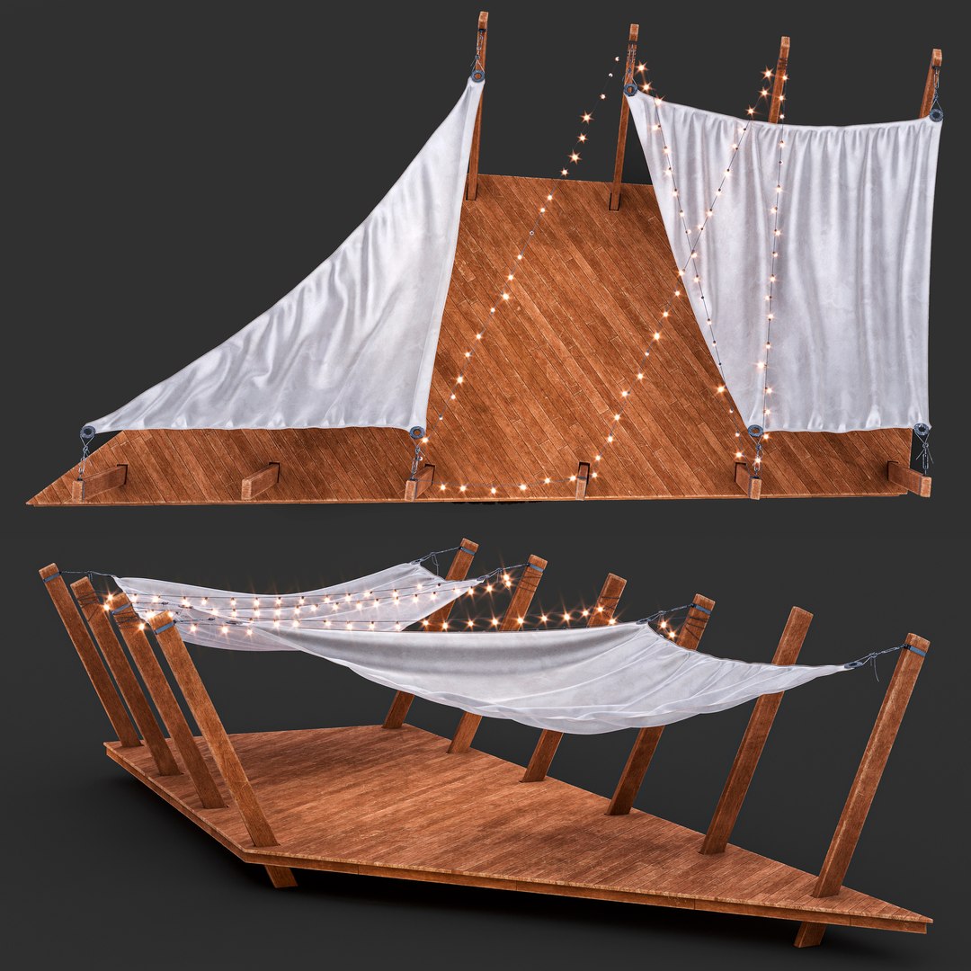 Canopy Stage Model - TurboSquid 2067255
