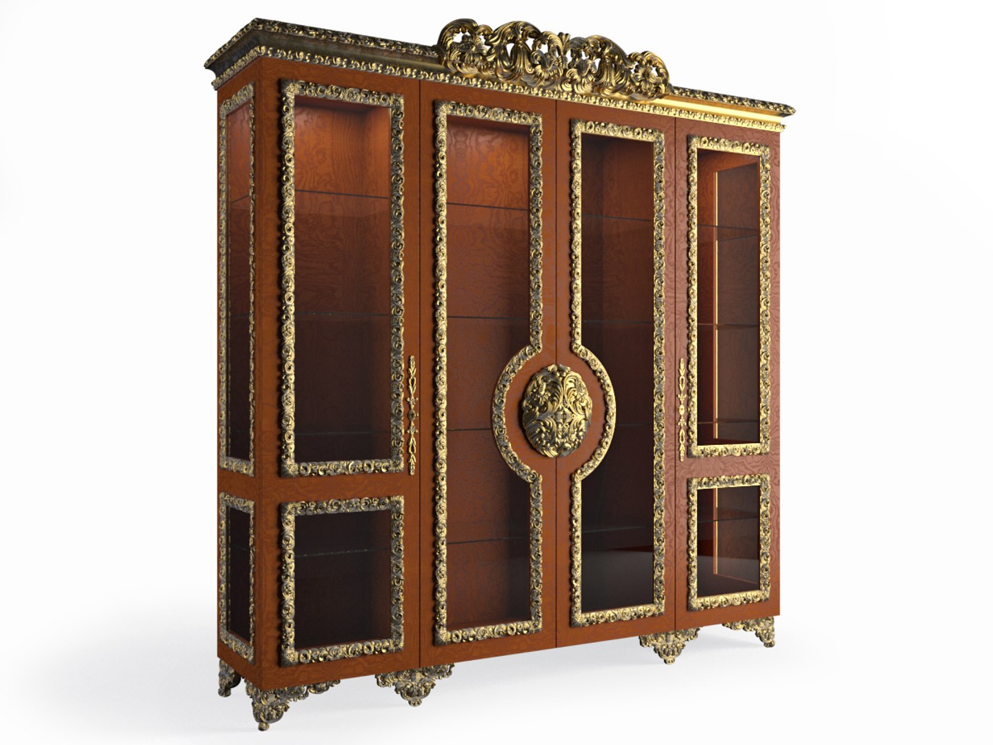 3d Model Classic Cupboard