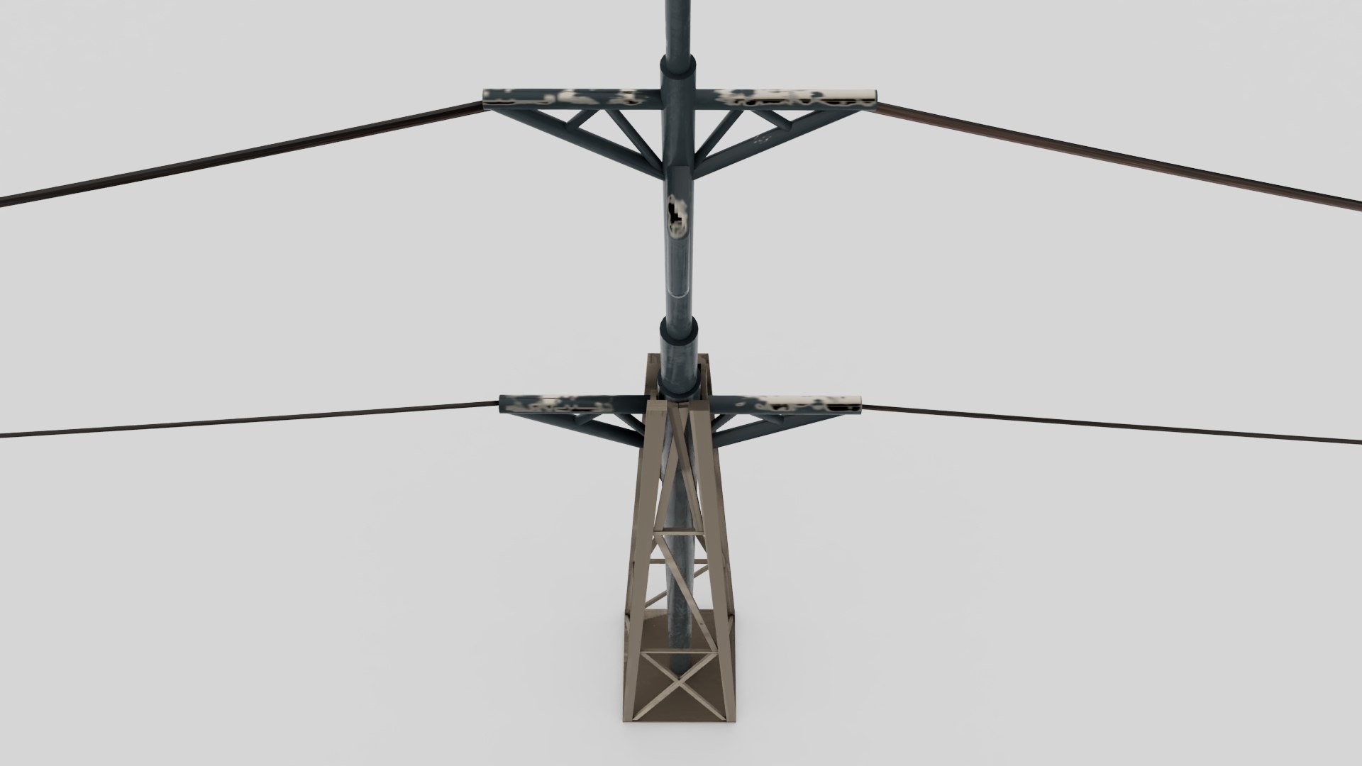 Transmission Power Lines 3D Model - TurboSquid 2345845