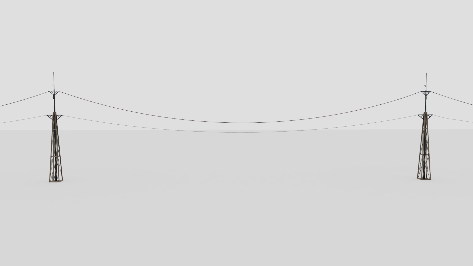 Transmission Power Lines 3D Model - TurboSquid 2345845