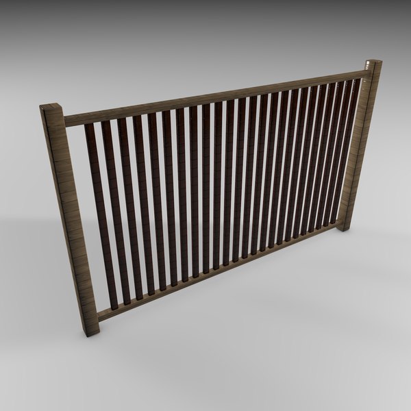 Fence commercial work 3D - TurboSquid 1212249