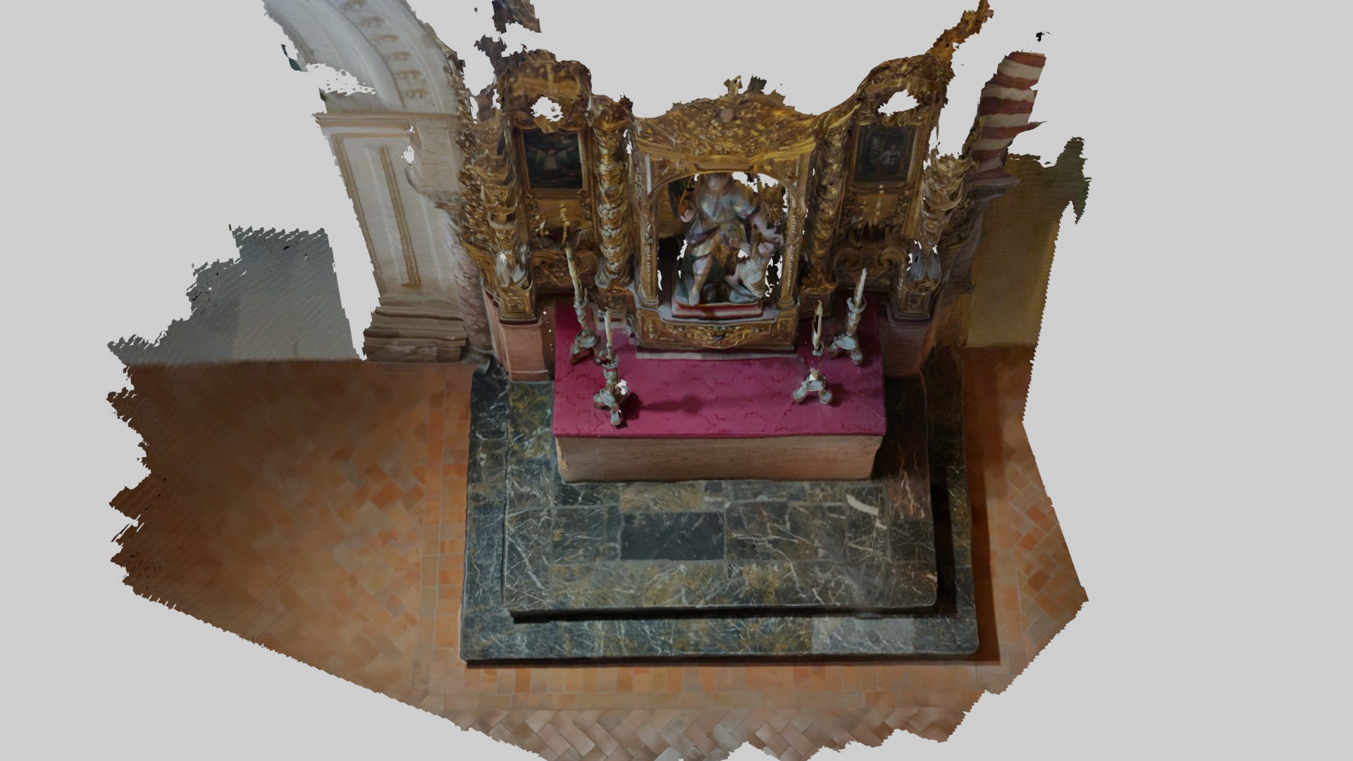 3D Model Altar Lidar Scan - TurboSquid 2022275