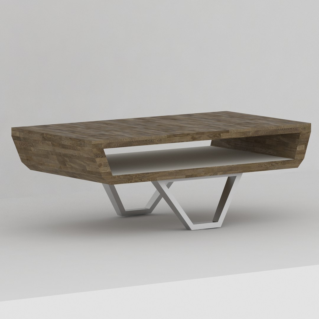 Modern Coffee Table 3D Model - TurboSquid 1319610