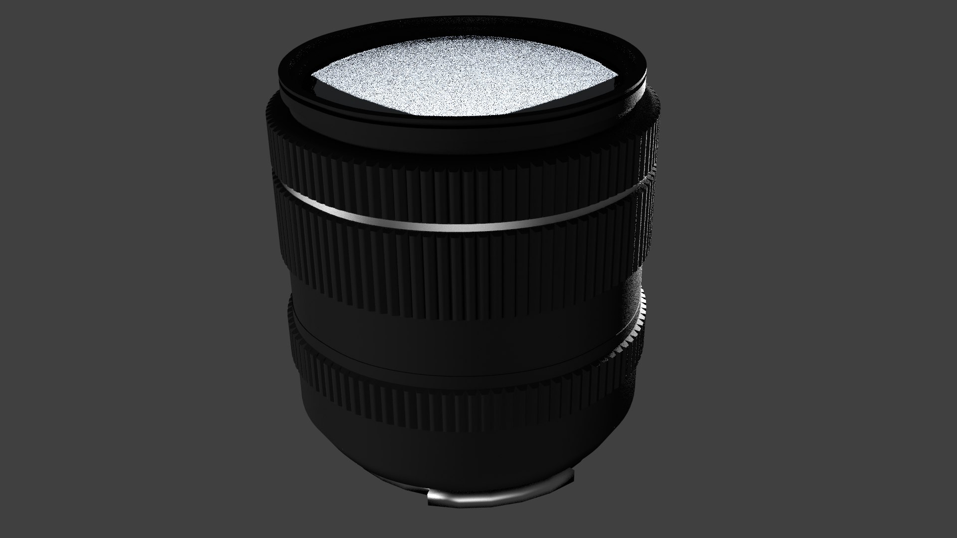 3d model camera lens