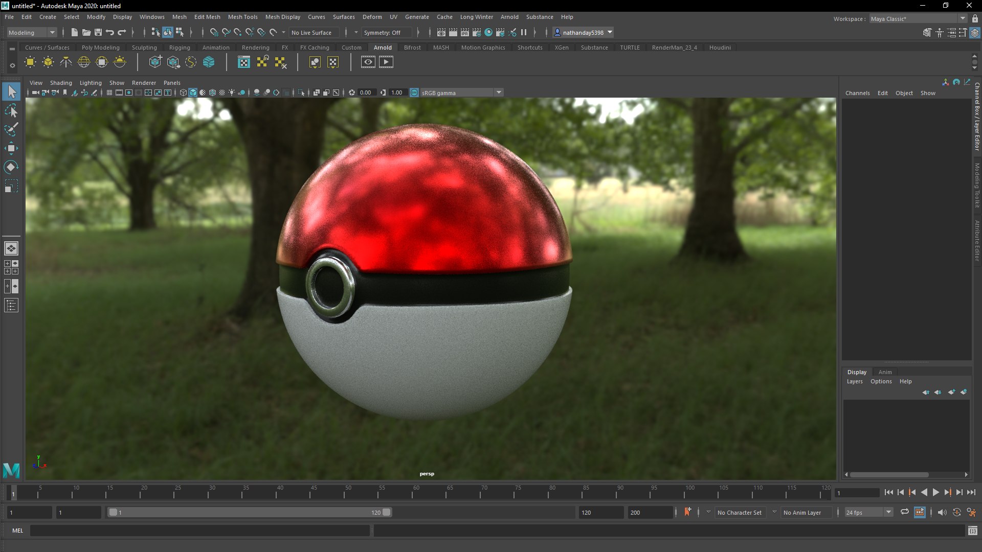 Pokeball 3D model - TurboSquid 1613747