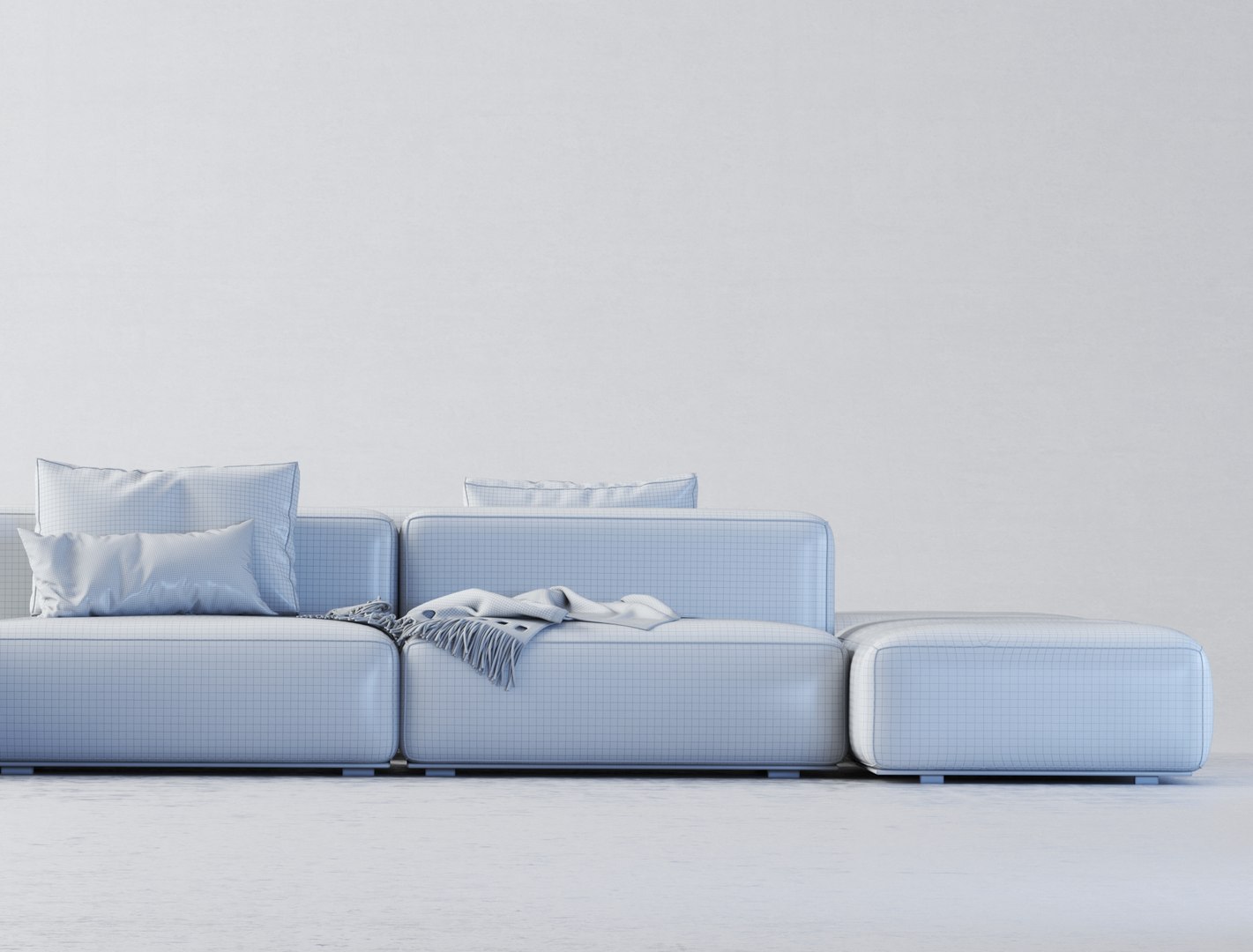 Modular Sofa 3D Model - TurboSquid 2017951