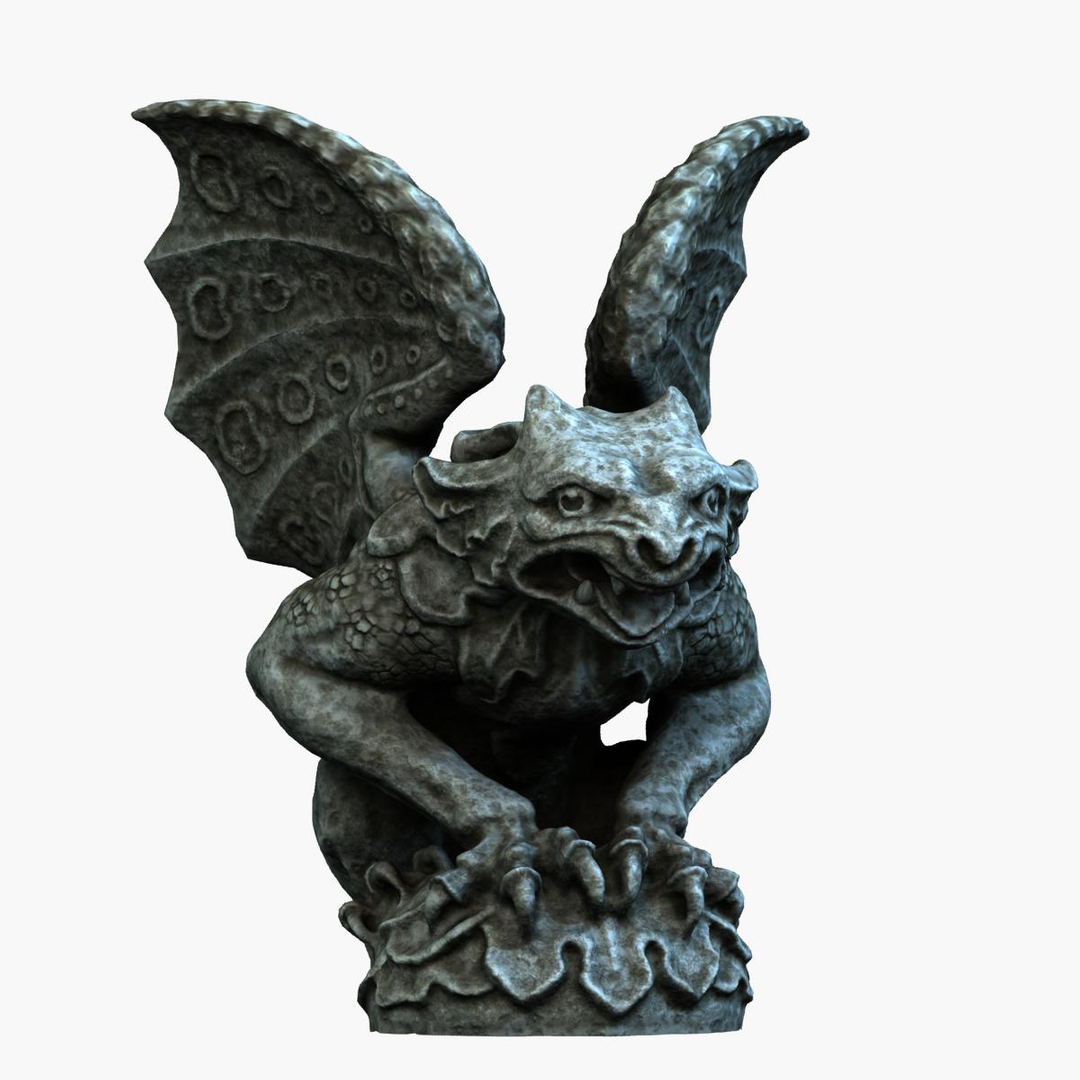 Gargoyle 3d Max