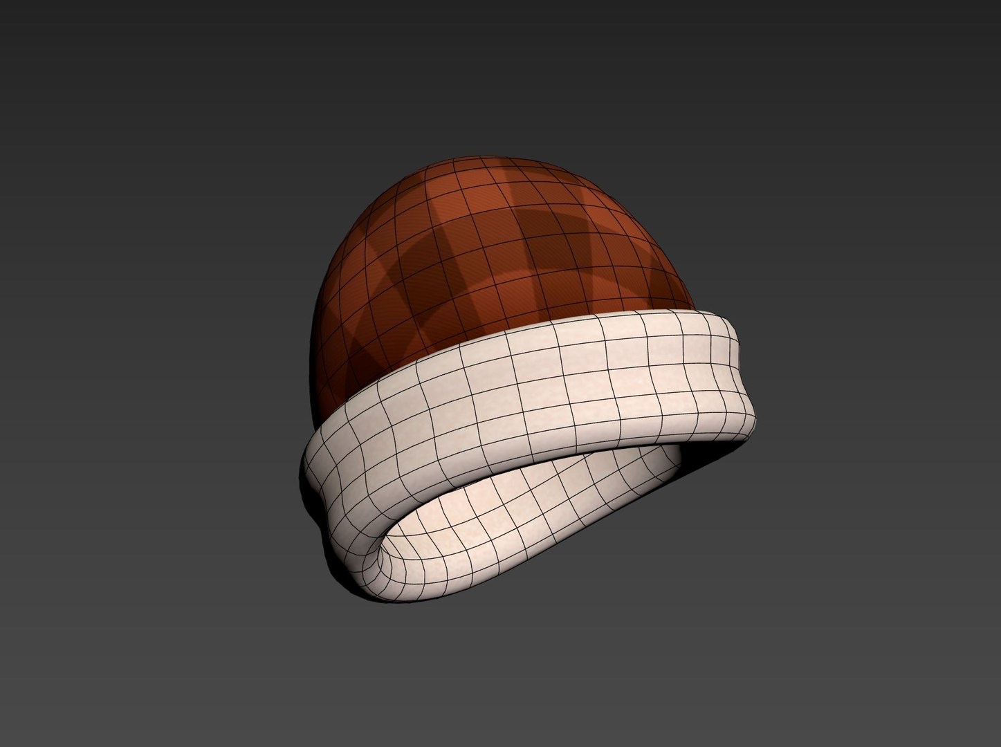 Hat062 Tweed Nightcap 3D - TurboSquid 2337695