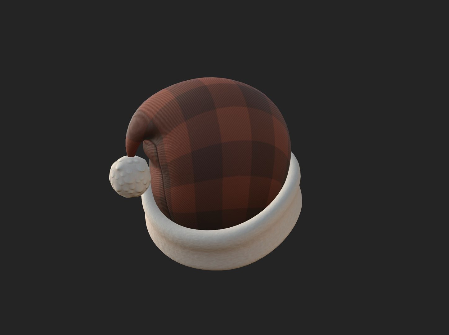 Hat062 Tweed Nightcap 3D - TurboSquid 2337695