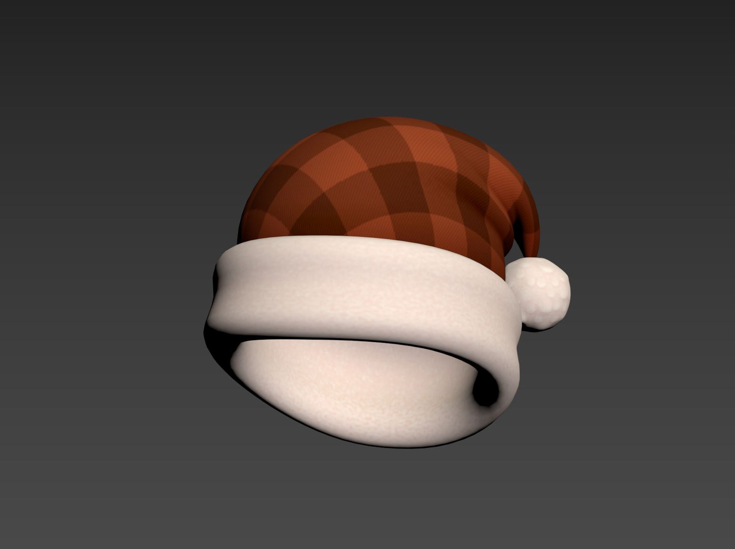 Hat062 Tweed Nightcap 3D - TurboSquid 2337695