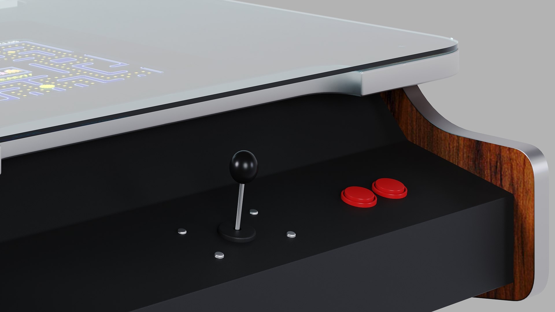 3D Arcade Game Retro Cocktail Table Machine Model - TurboSquid 2350154