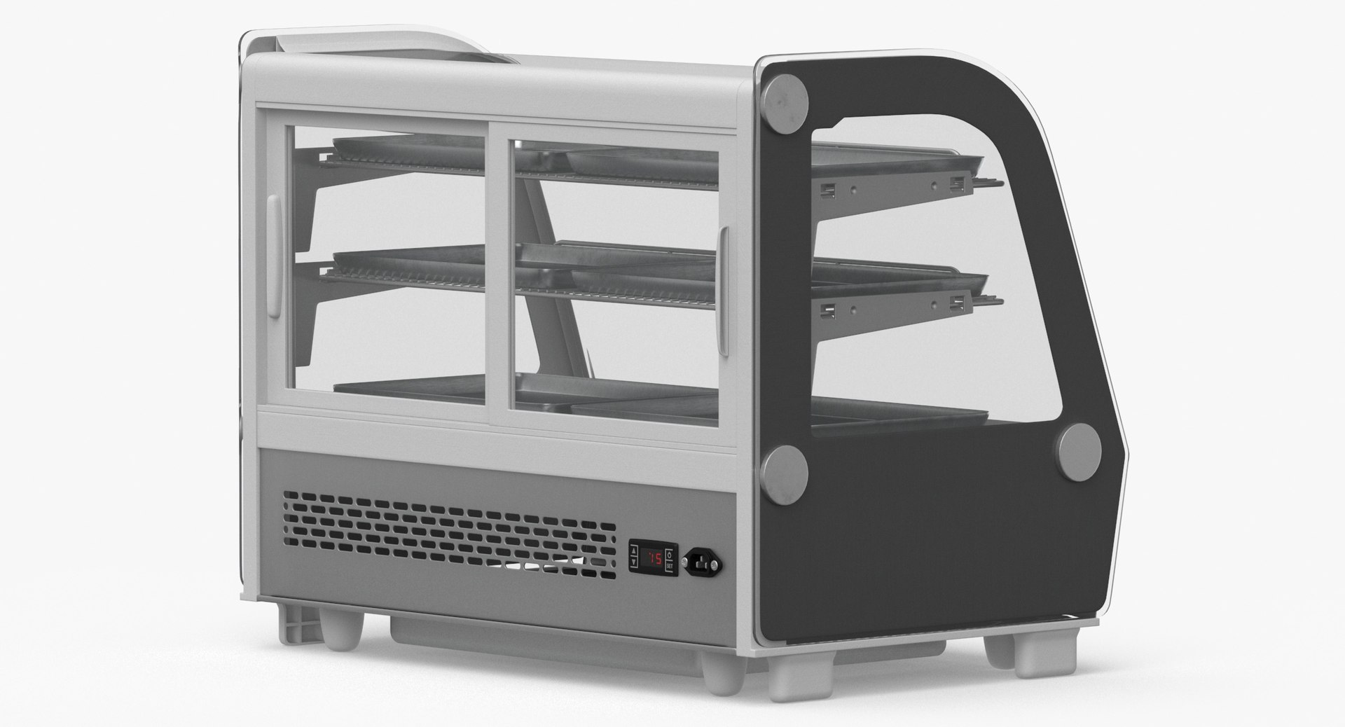 Countertop Display Fridge 3D Model - TurboSquid 2003415