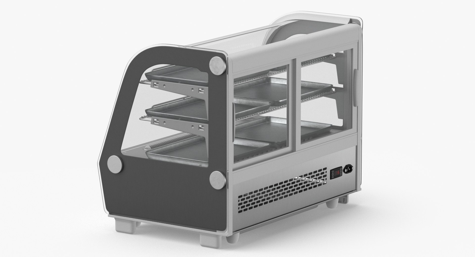 Countertop Display Fridge 3D Model - TurboSquid 2003415