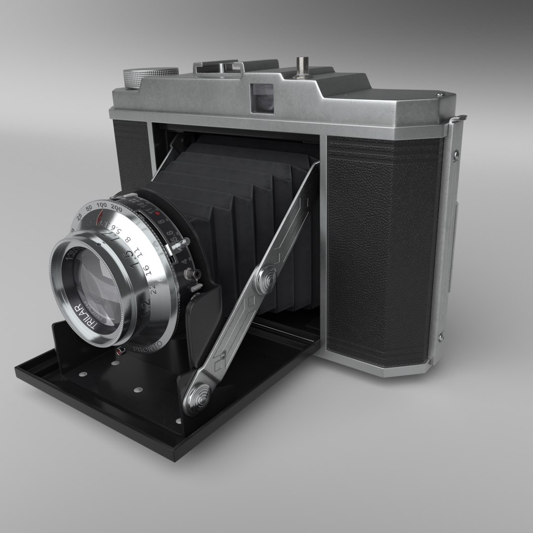 Pronto Camera 3D Model - TurboSquid 1276413