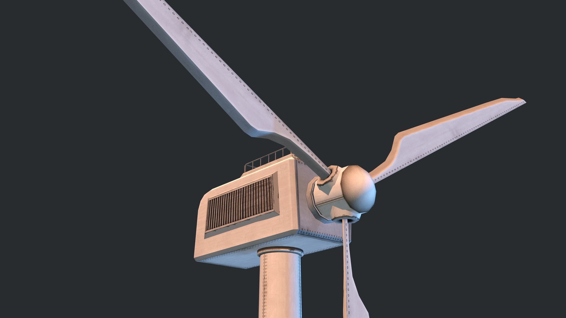 Wind Turbine 3d Model