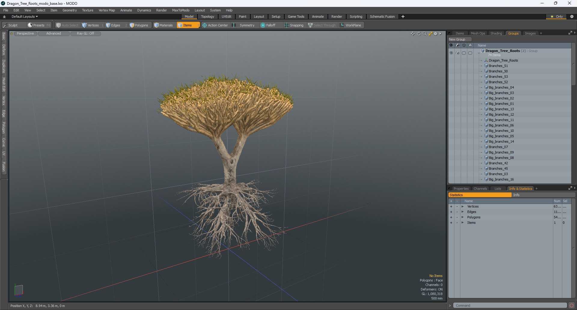 Dragon Tree Roots 3D - TurboSquid 2292865