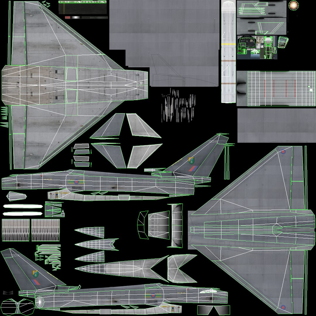 Typhoon Jet Fighter Luftwaffe 3d Max
