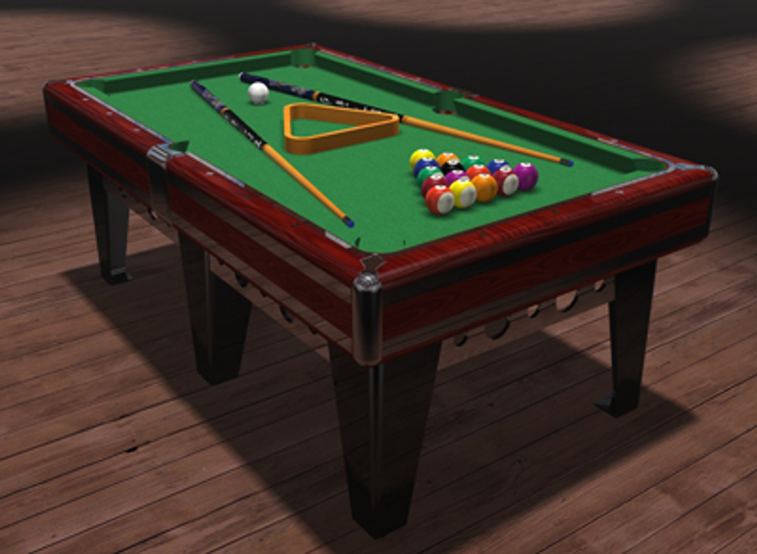 3d Model Pool Table