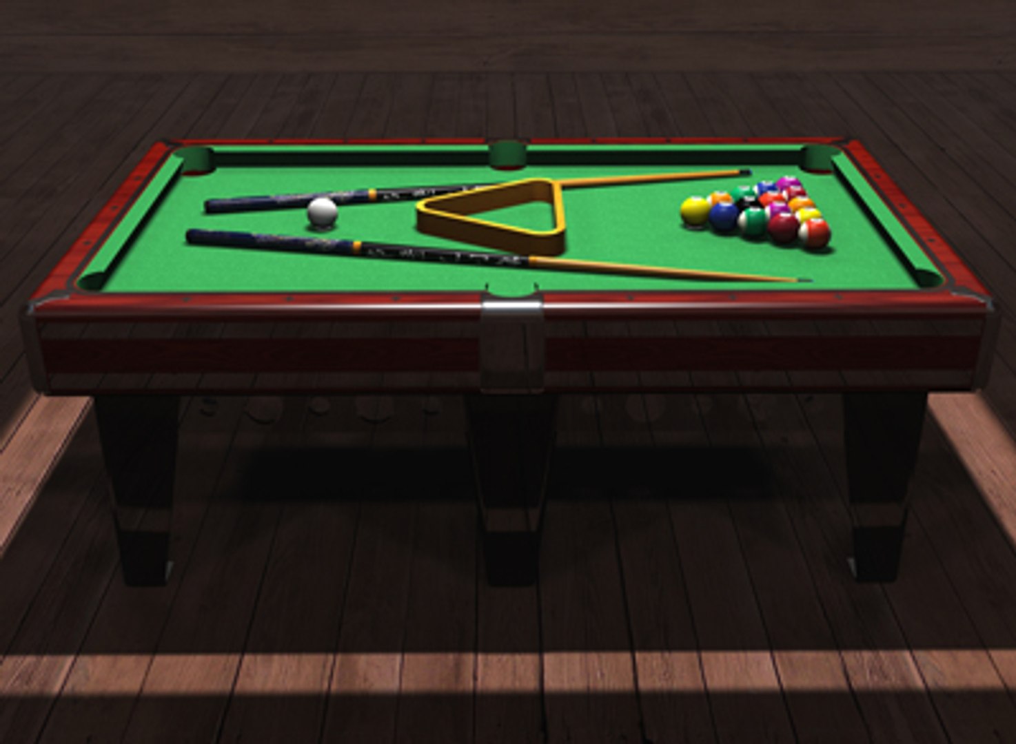 3d Model Pool Table