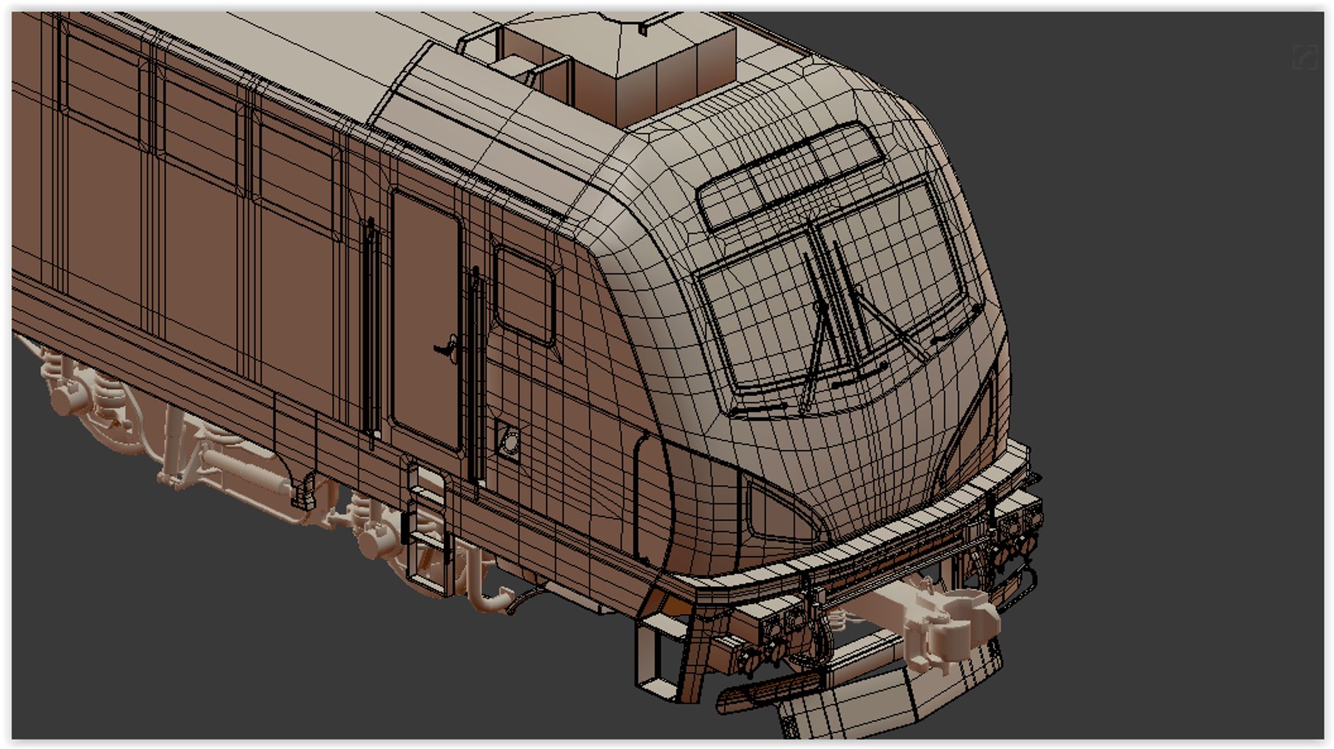 Locomotive Siemens Acs-64 Model - TurboSquid 1321125