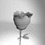 3d Model Of Rose Flower