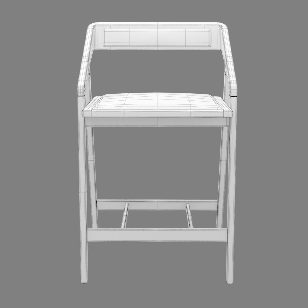 Counter Bar Chair - Obj