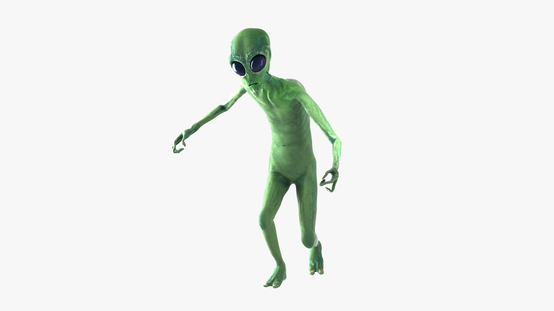 3D Alien Creature Model - TurboSquid 1934239