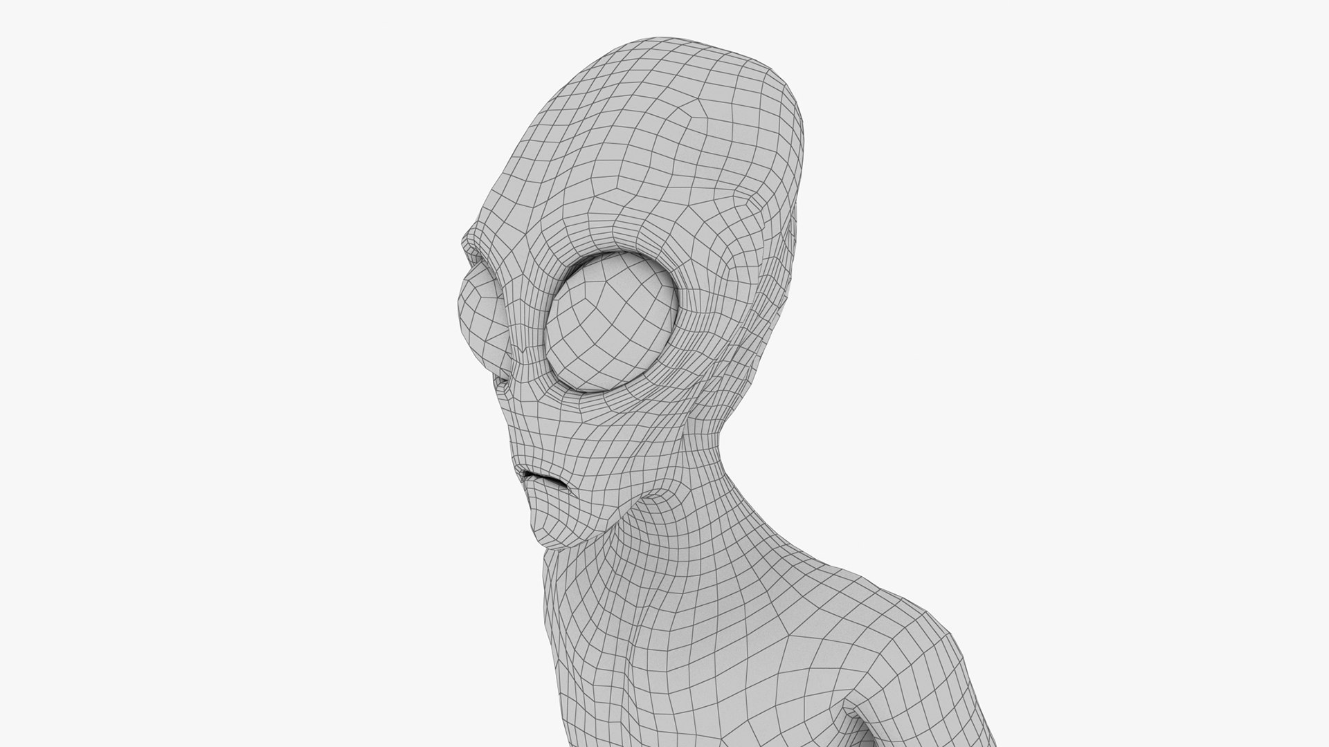 3D Alien Creature Model - TurboSquid 1934239