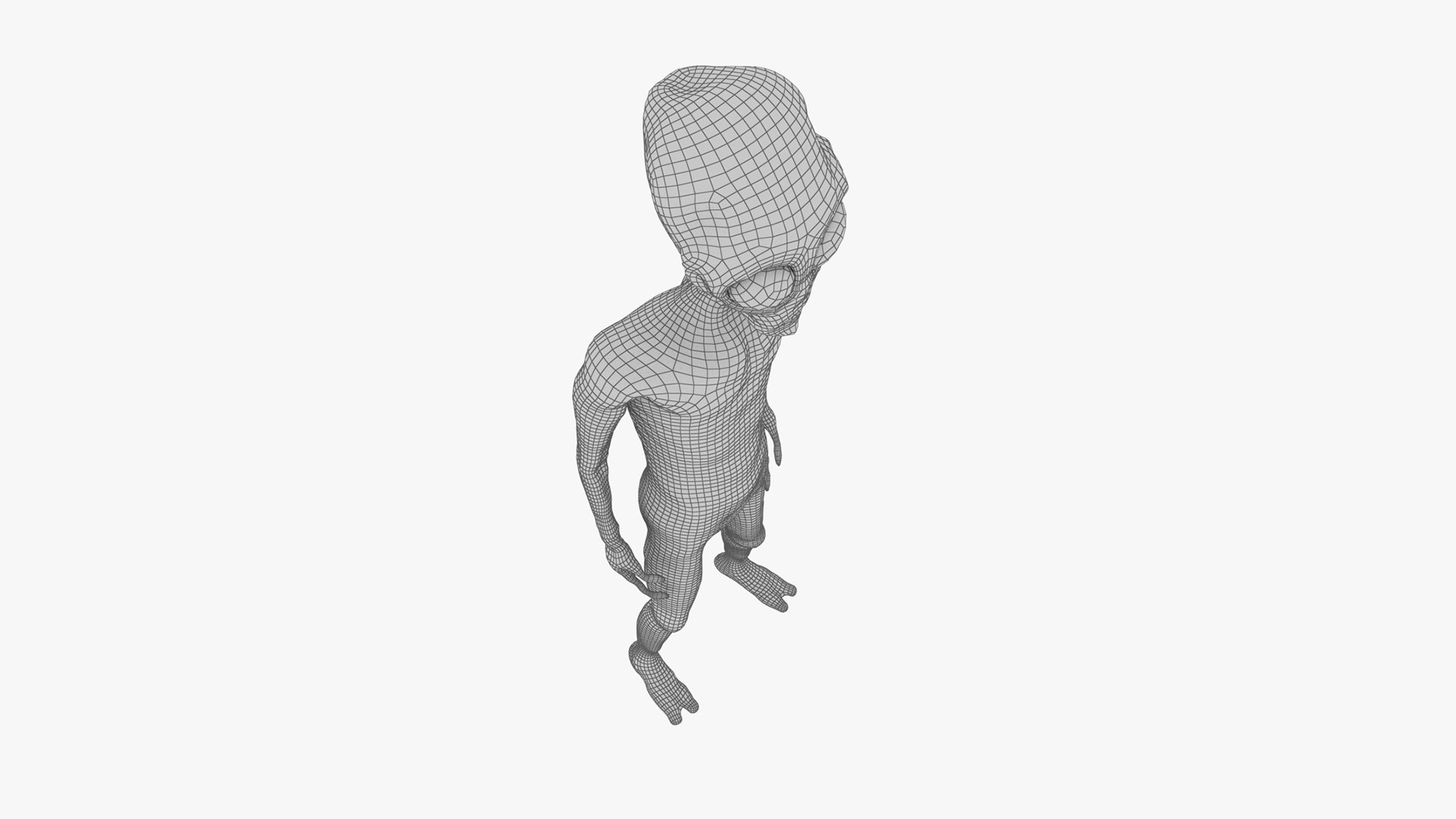 3D Alien Creature Model - TurboSquid 1934239