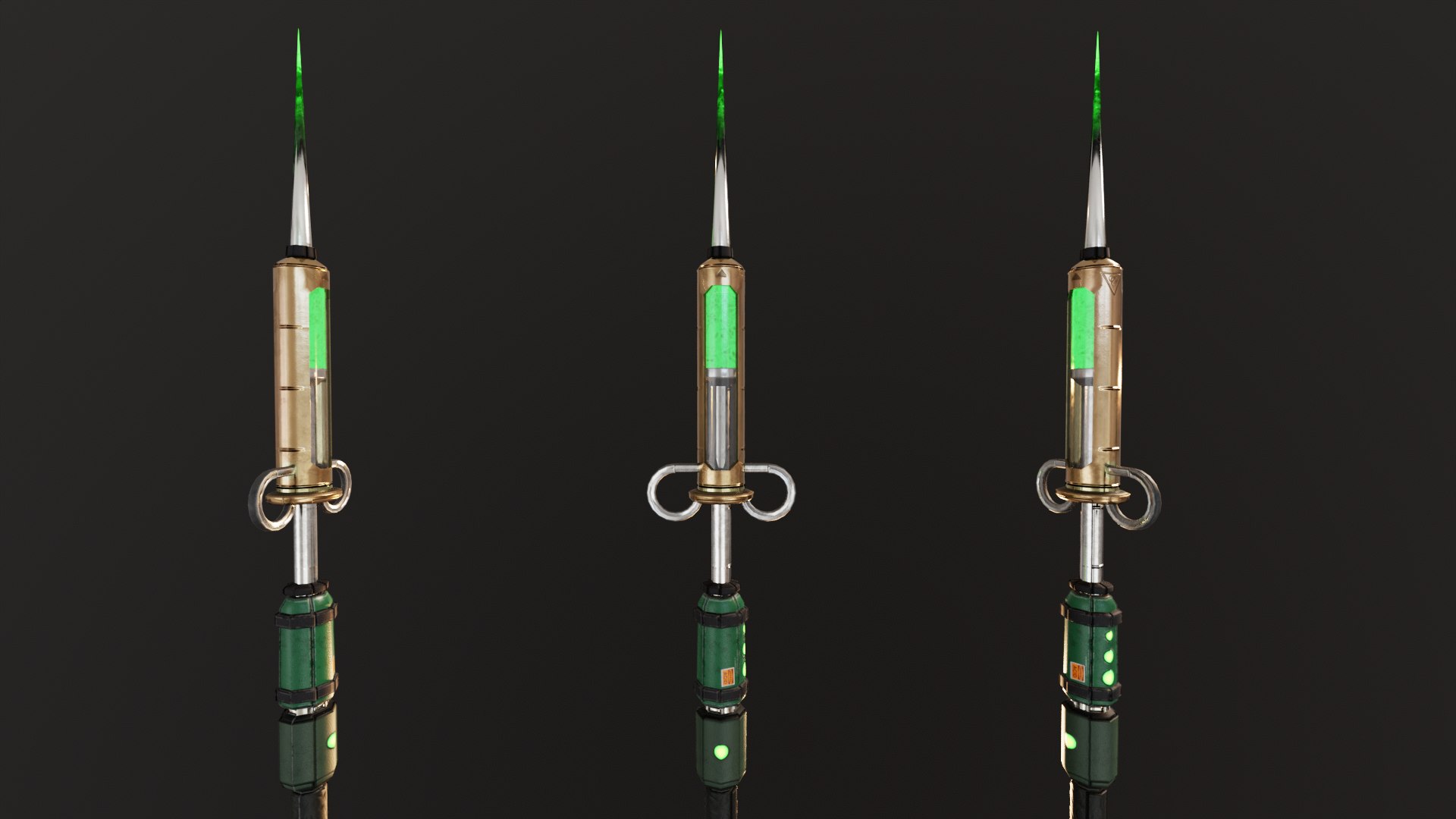 3D Sci-Fi Poison Arrows Model - TurboSquid 2279165