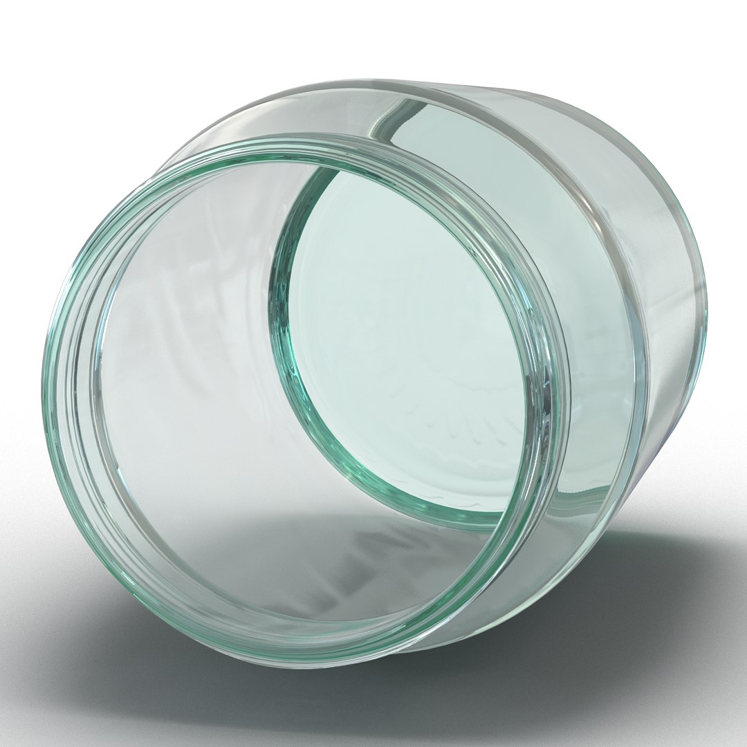 3d Obj Glass Jar