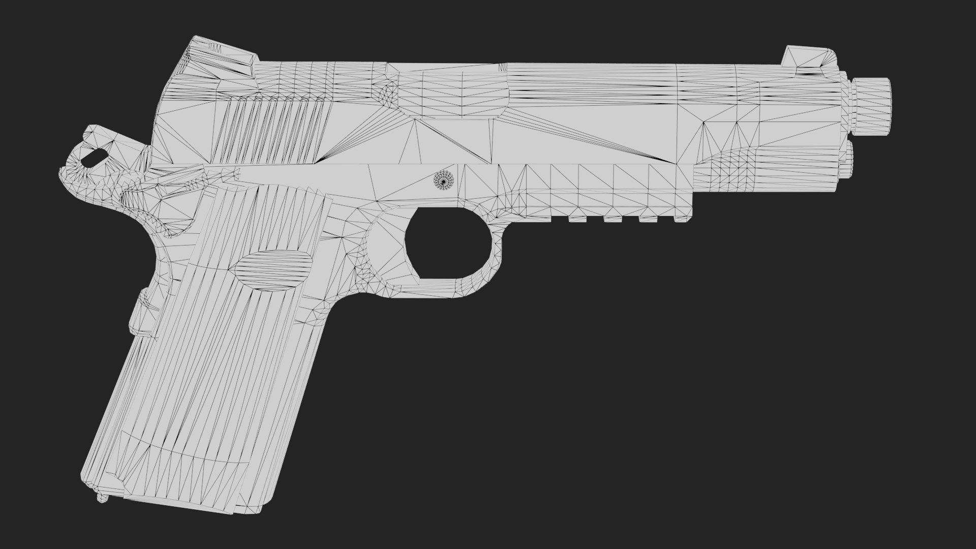 M45A1 Colt 3D Model - TurboSquid 2098032